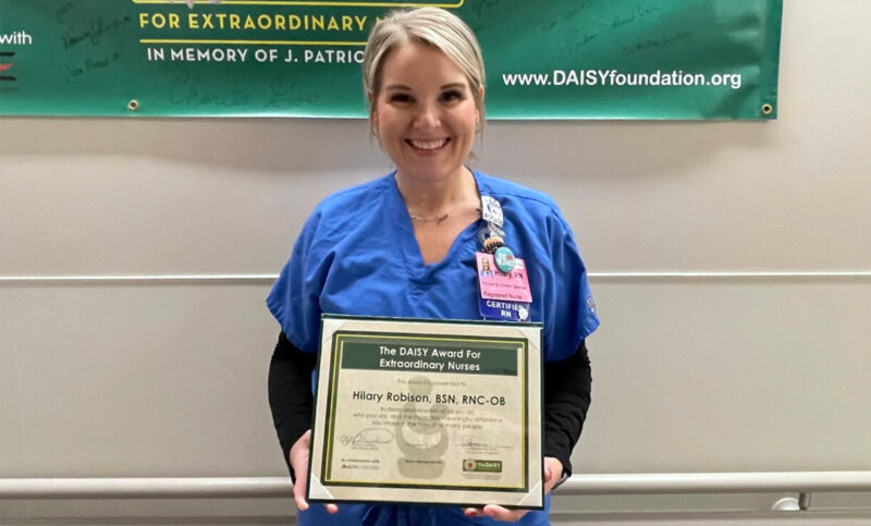 Mount Nittany Health celebrates DAISY Award Winner, Hilary Robison ...